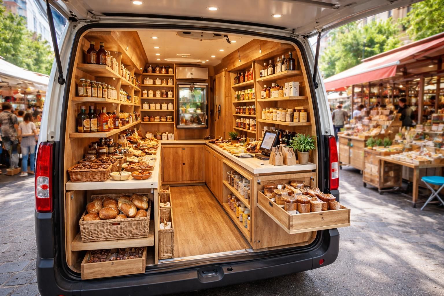 Vente mobile : comment optimiser l'espace de votre commerce itinérant